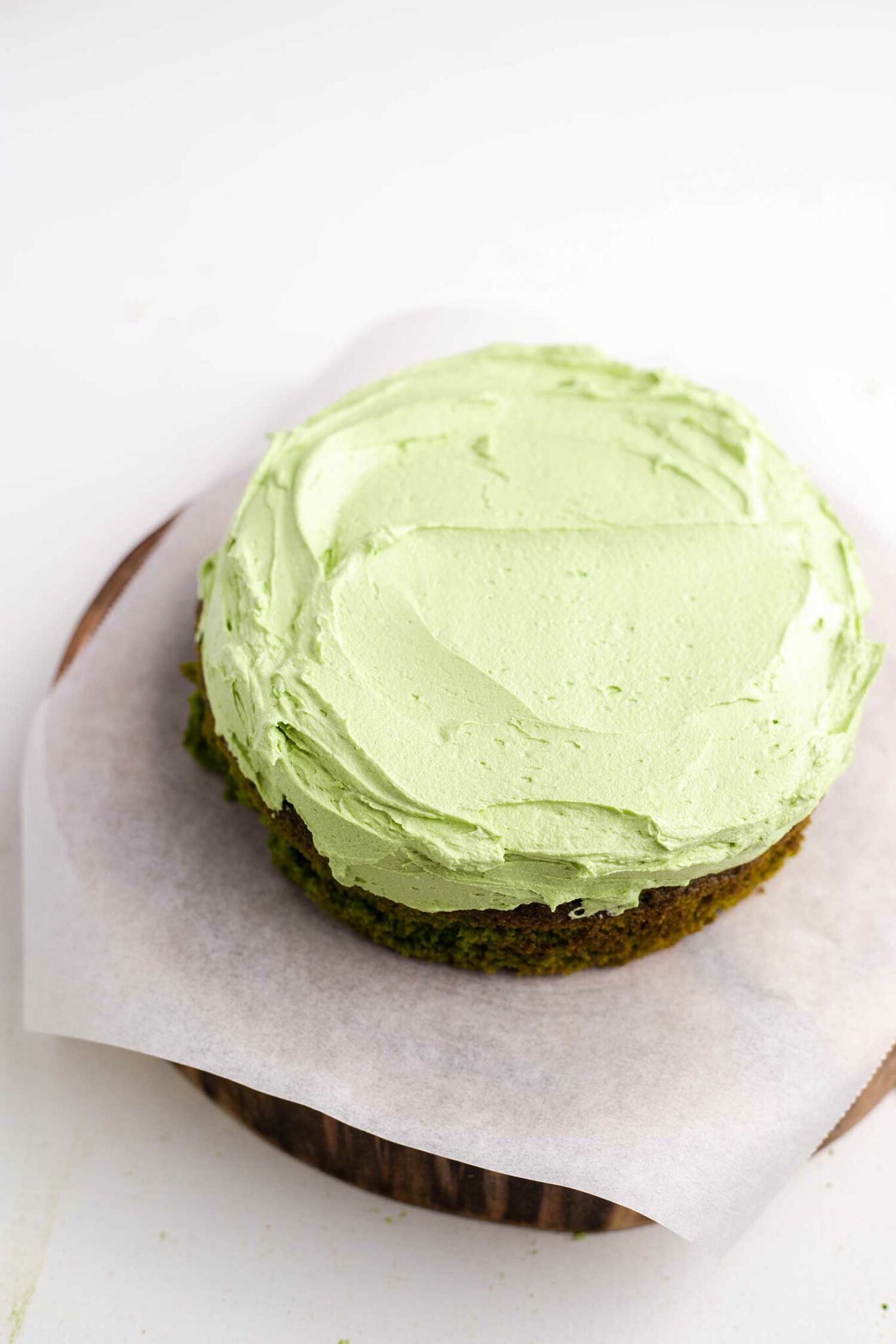 Super Easy Vegan Matcha Cake | The Chestnut Bakery