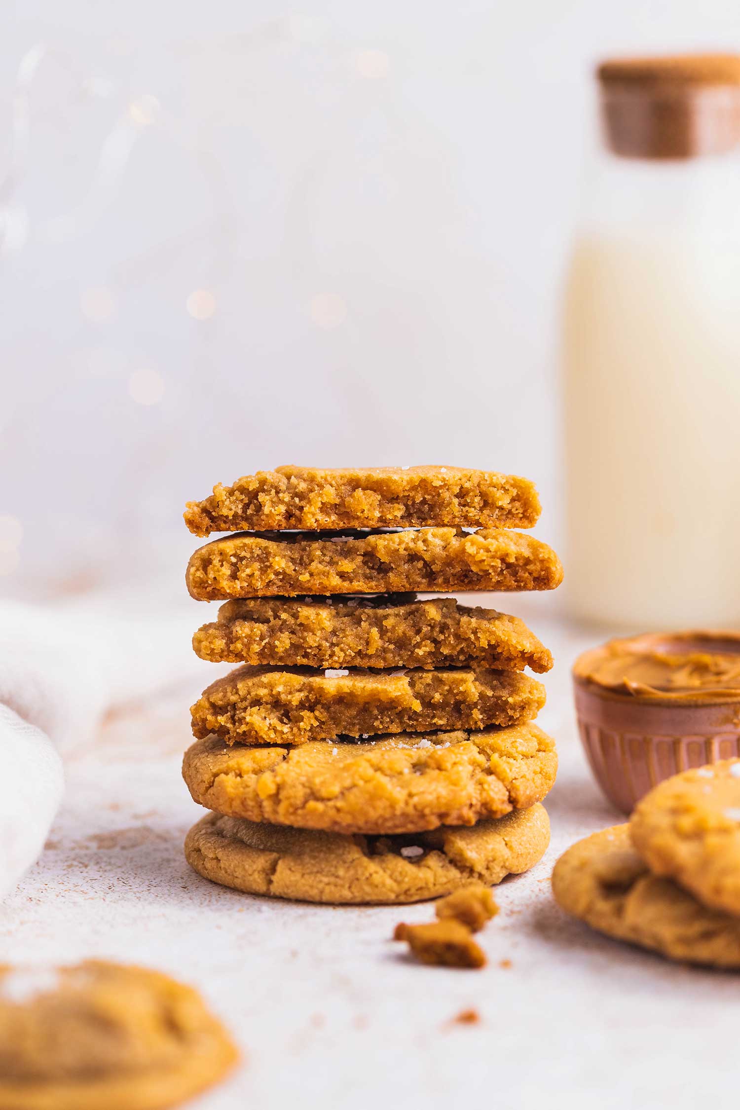 Biscoff Butter Cookies - Easy & Vegan | The Chestnut Bakery