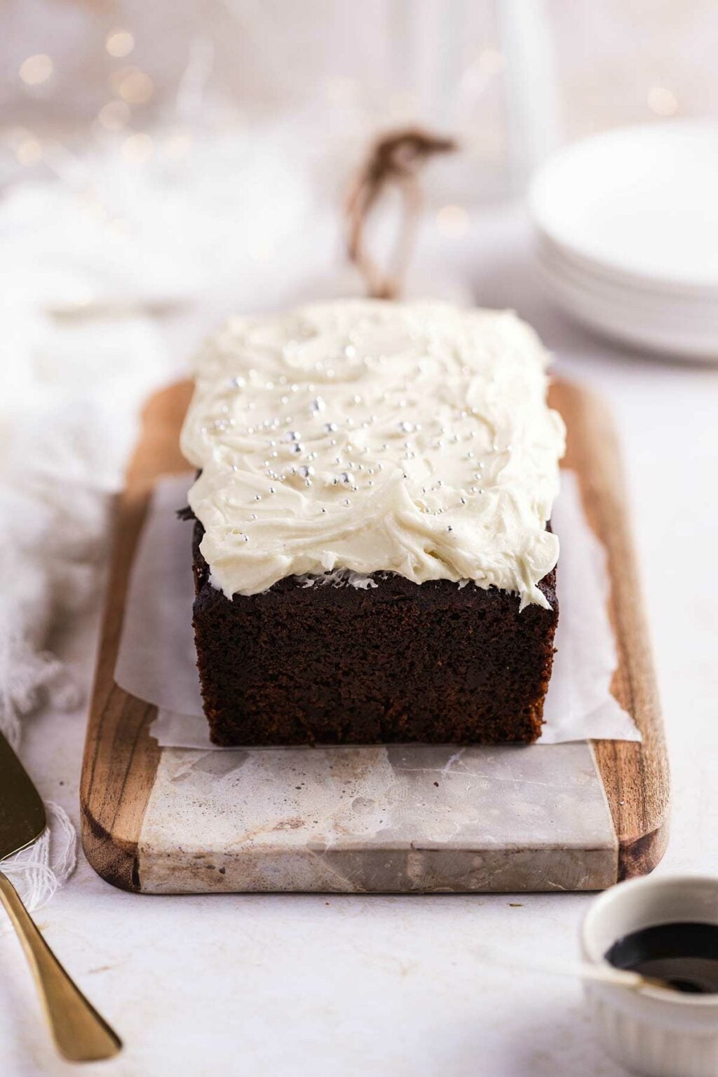 Simple Vegan Gingerbread Loaf Cake The Chestnut Bakery