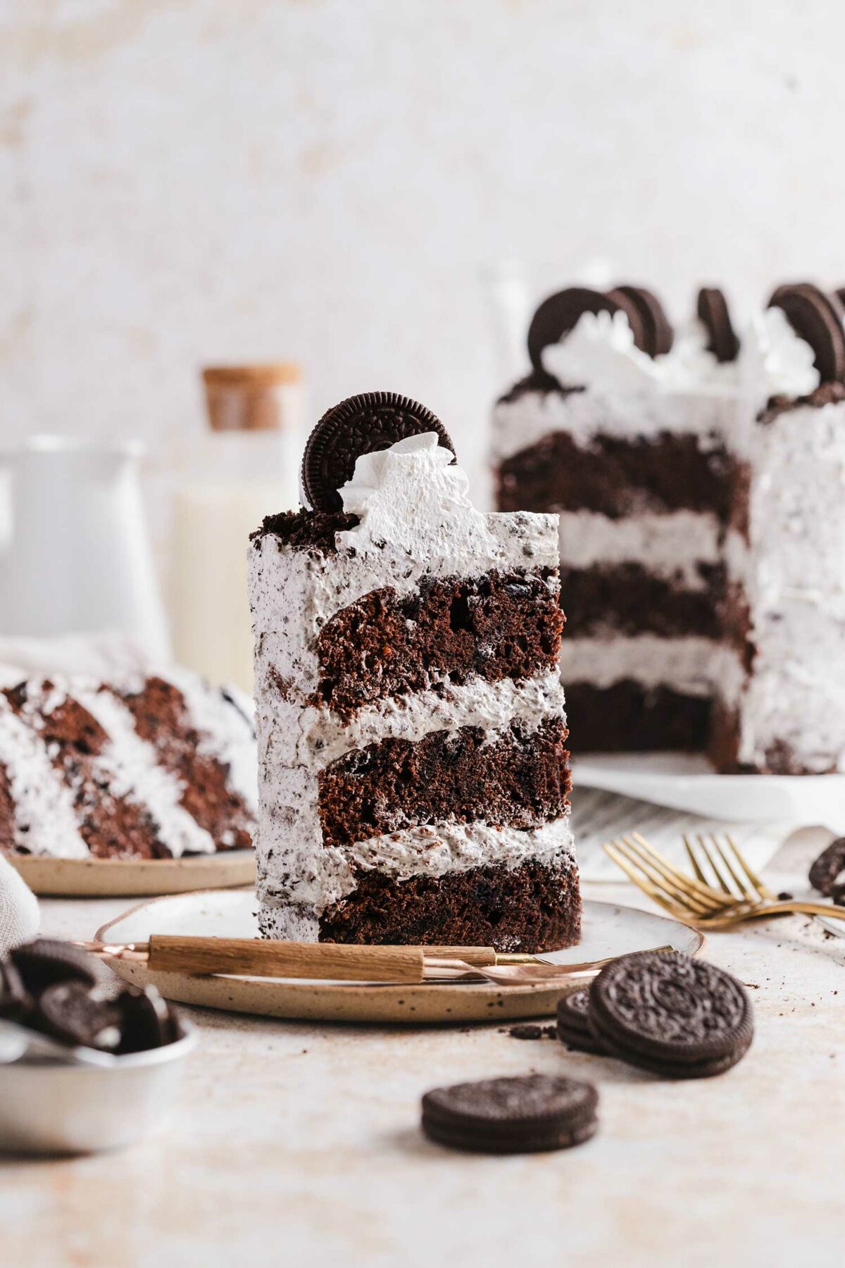 Vegan Oreo Cake - Easy! | The Chestnut Bakery