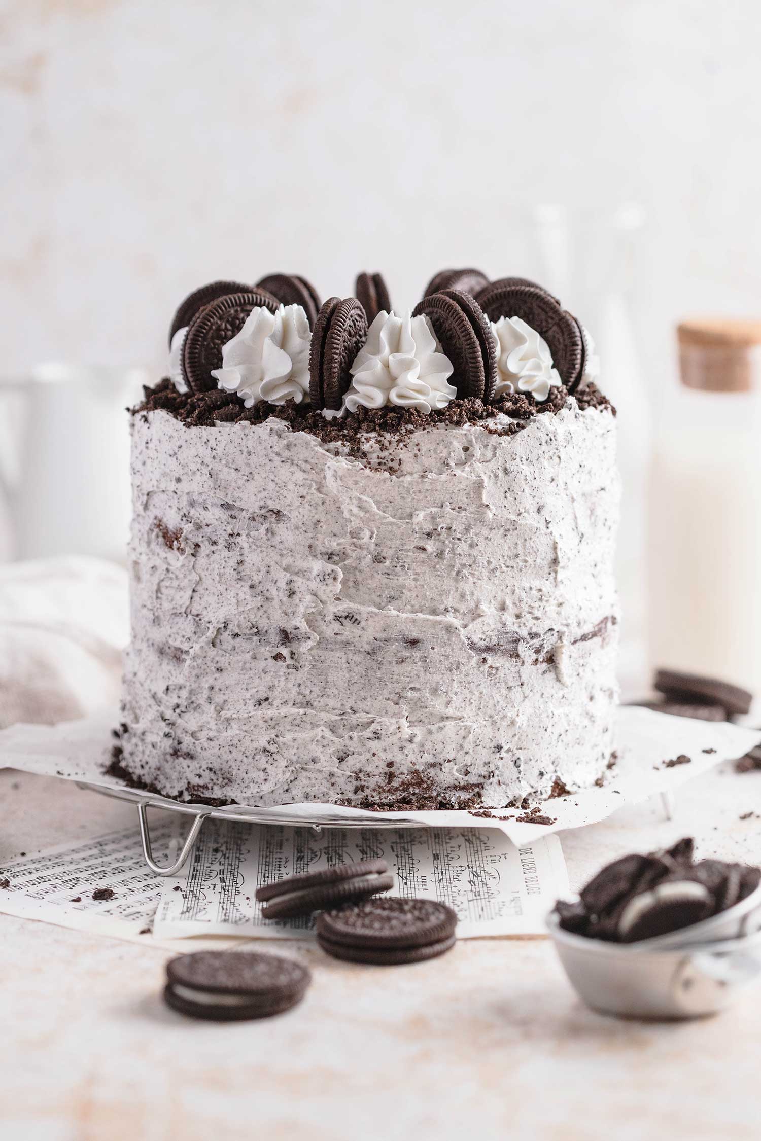 Vegan Oreo Cake - Easy! | The Chestnut Bakery