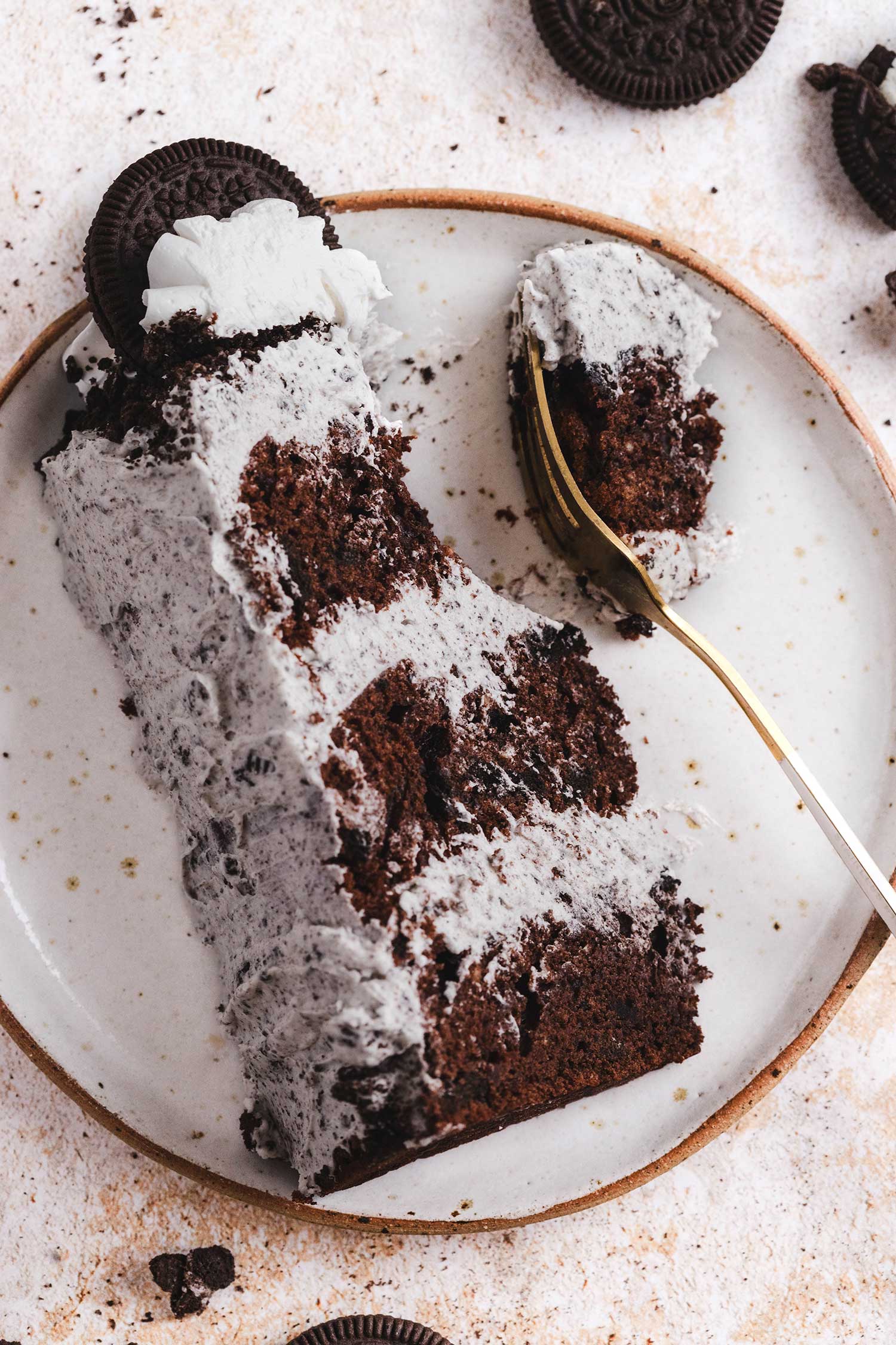 Vegan Oreo Cake - Easy! | The Chestnut Bakery