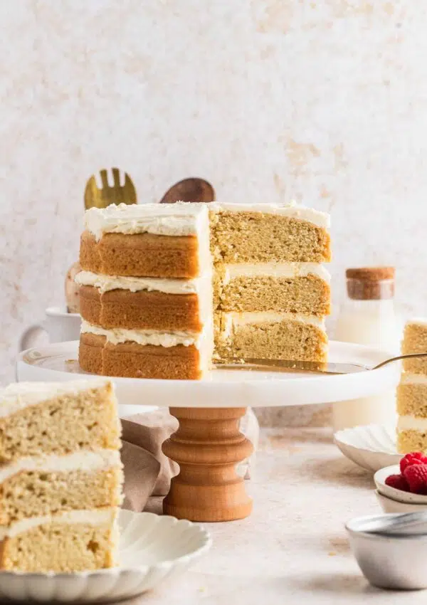 Vegan Pound Cake - Super Easy & Moist! | The Chestnut Bakery