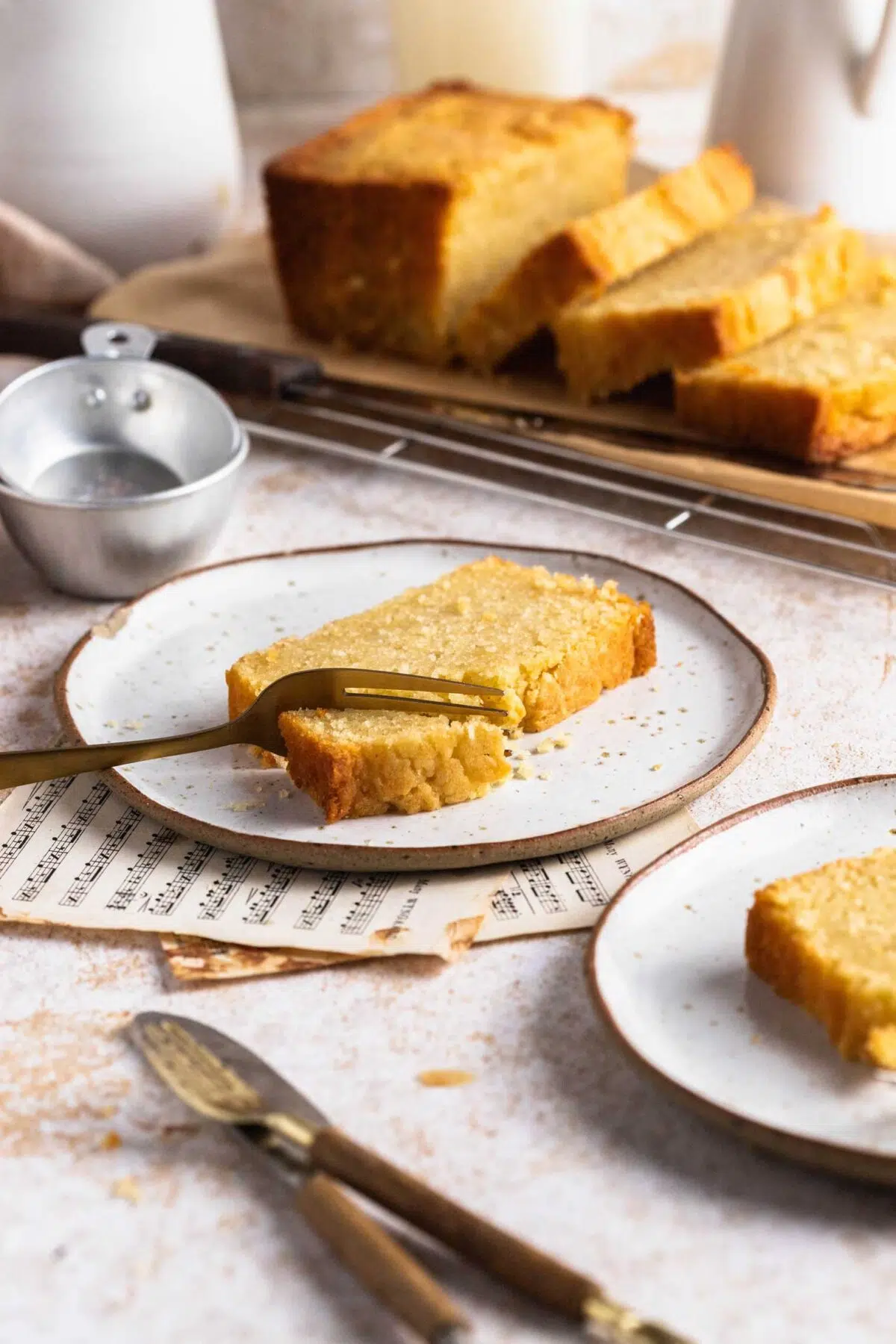 Vegan Pound Cake - Super Easy & Moist! | The Chestnut Bakery