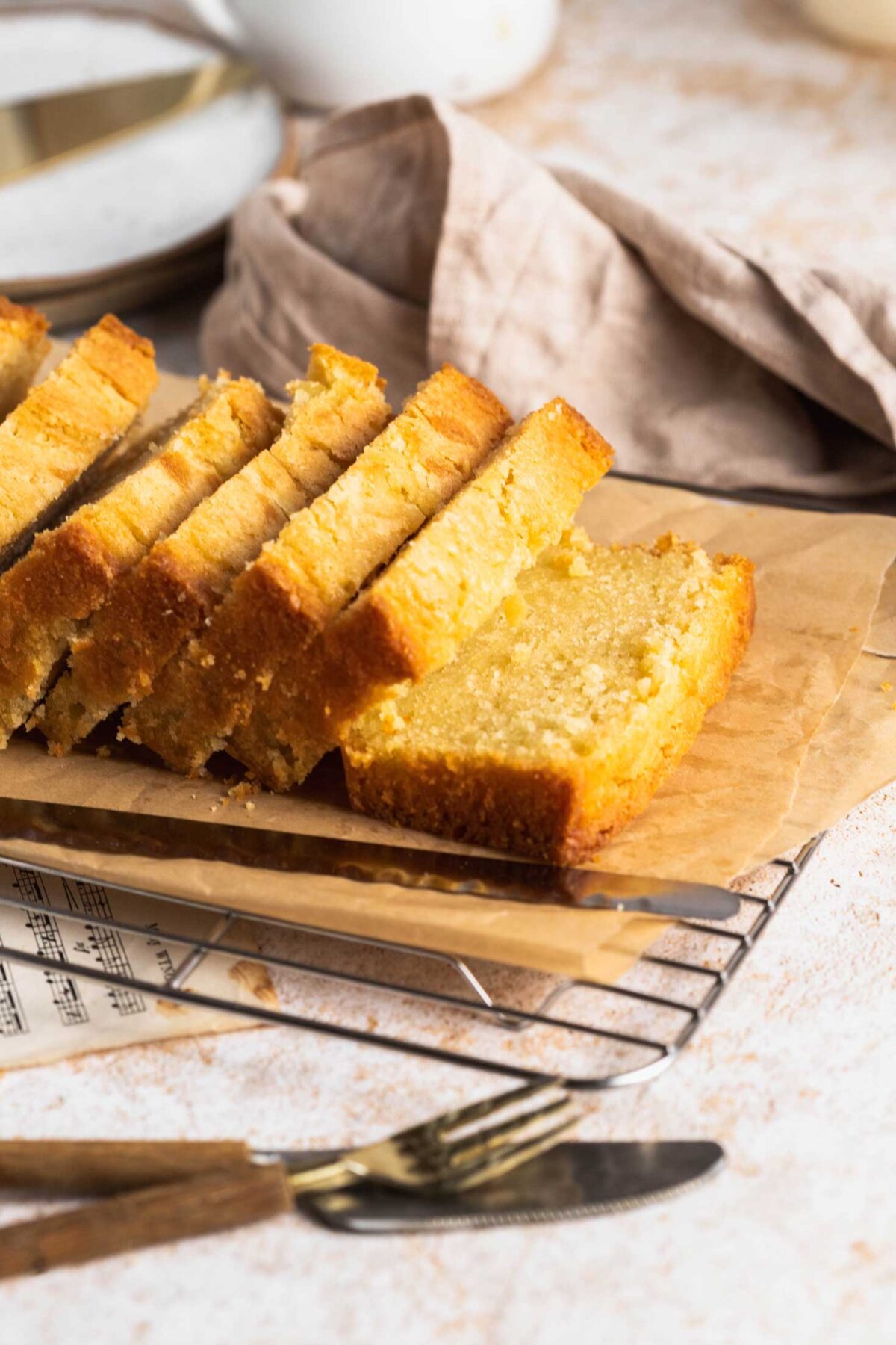 Vegan Pound Cake - Super Easy & Moist! | The Chestnut Bakery