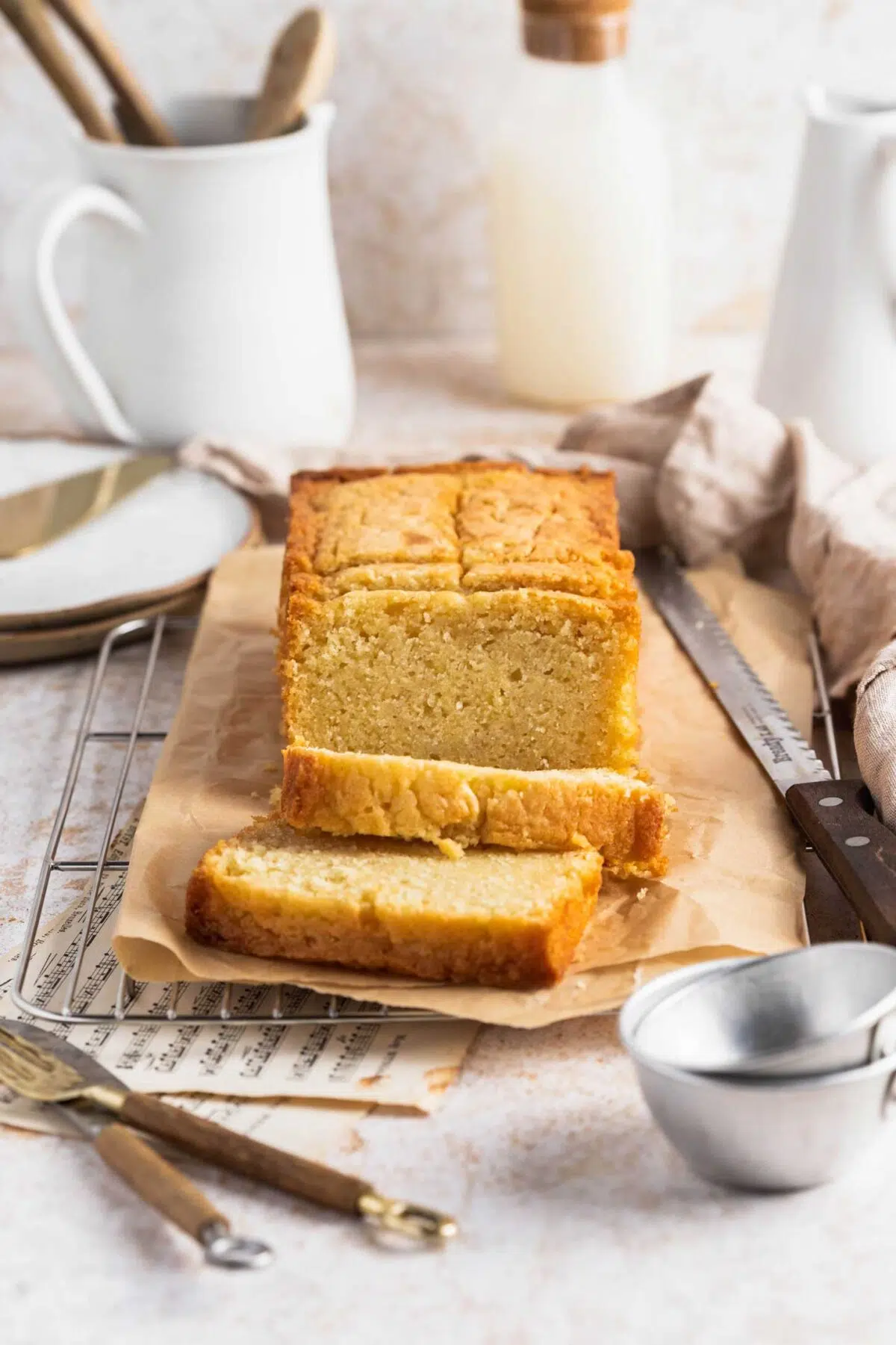 Vegan Pound Cake - Super Easy & Moist! | The Chestnut Bakery